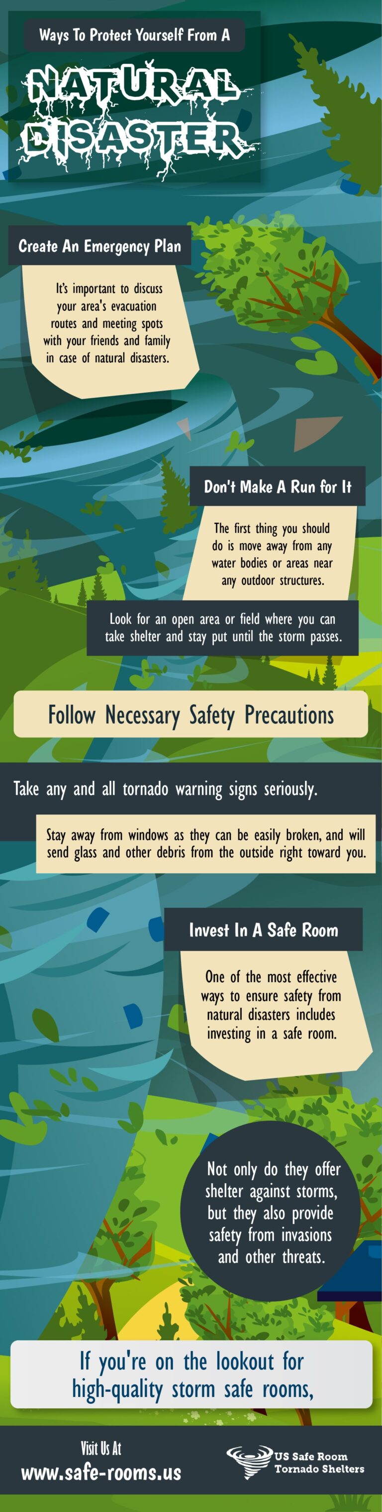 Ways to Protect Yourself From A Natural Disaster - Safe Rooms